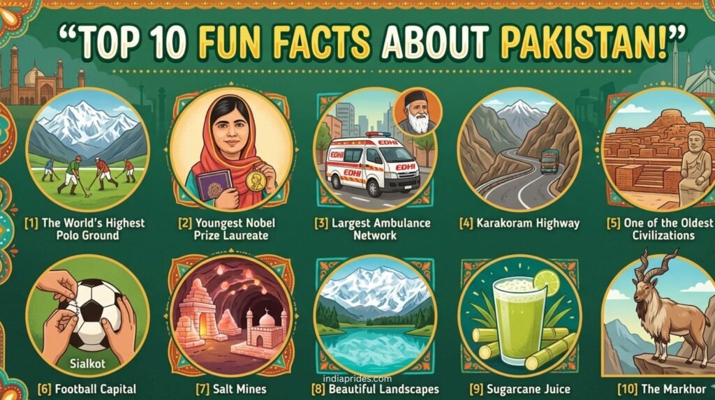 The Top 10 Fun Facts About Pakistan - India Prides